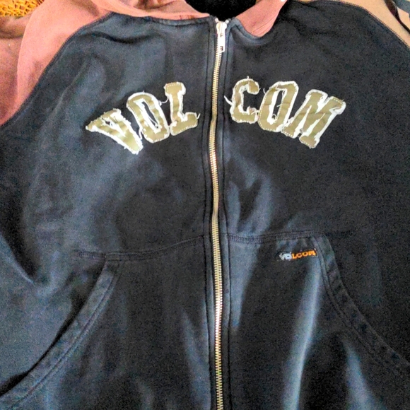 Volcom | Jackets & Coats | Rare Vintage Volcom Hoodie | Poshmark